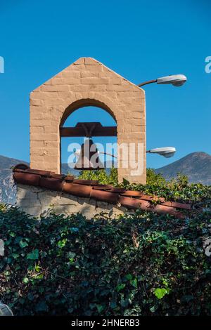 The Belfry at Santa Barbara Historical Museum, located in the parking ...