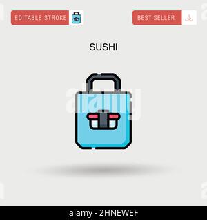 sushi maki icon Stock Vector Image & Art - Alamy