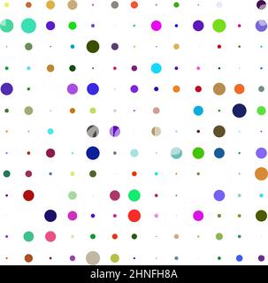 Random dots, circles halftone pattern. Stipple, stippling background ...