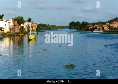 Nazare, Bahia, Brazil - January 11, 2016: cityscape of Nazare das ...