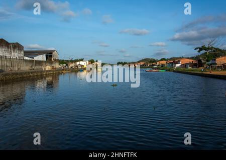 Nazare, Bahia, Brazil - January 11, 2016: cityscape of Nazare das ...