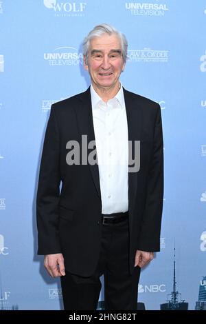 Sam Waterston attends the "Law & Order" 25th anniversary celebration at ...