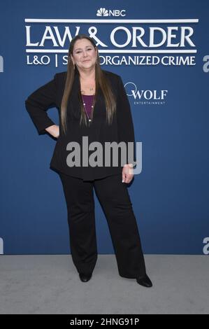 Camryn Manheim attends the NBCUniversal "Law & Order" press junket at ...