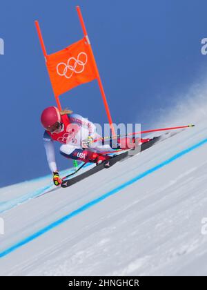 Yanqing, China. 17th Feb, 2022. Olympics, Alpine skiing, combined ...