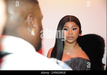 Hennessy Carolina at The Blonds NYFW Fall/Winter show, photos by Nadja ...