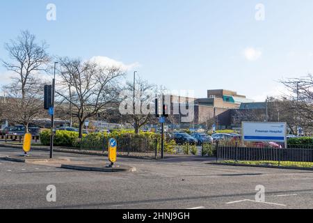 The Freeman Hospital, Newcastle Upon Tyne, England, UK Stock Photo - Alamy