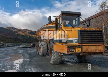 Burlington Slate Quarry at Elterwater in Great langdale Stock Photo - Alamy