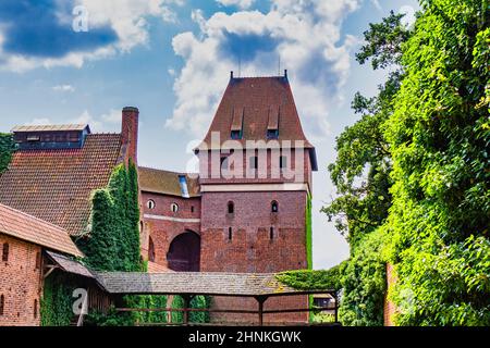Impressive Medieval Gothic Castle Complex - Malbork Castle, Poland ...