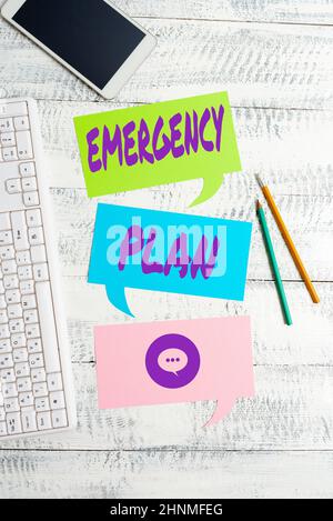 Sign displaying Health Plan. Concept meaning type of insurance that ...