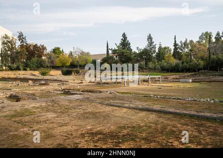 Archaeological Site of the Lyceum of Aristotle Stock Photo - Alamy