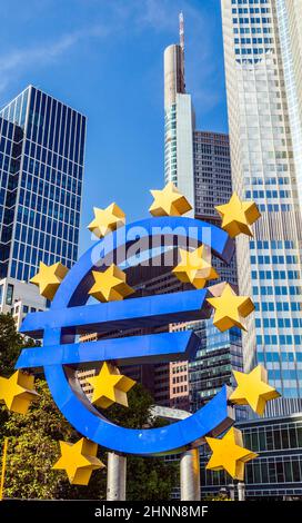 EURO Sign in Frankfurt am Main, Germany Stock Photo - Alamy