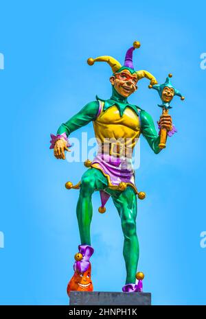 statue of Jester in New Orleans Stock Photo - Alamy