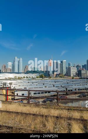 Aerial view of Penn Station, New York Stock Photo - Alamy