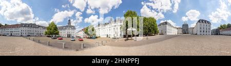 Panoramic view of Saarbrucken city, Saarland, Germany Stock Photo - Alamy