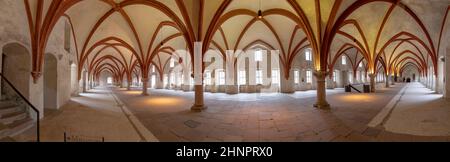 Dormitory, monastery Eberbach, Eltville, Rheingau, Hesse, Germany Stock ...