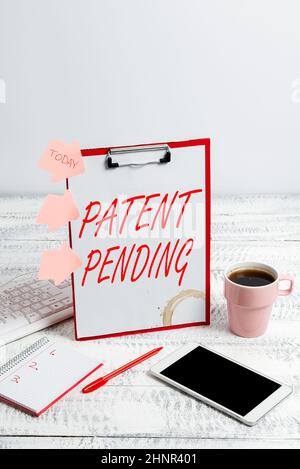 Conceptual display Patent Pending. Concept meaning Request already ...