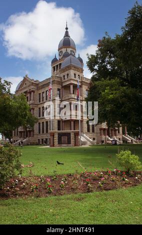 Denton County Courthouse in downtown Denton, TX Stock Photo - Alamy