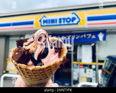 convenient store ice cream sweet shop architecture Carthage Tunisia ...