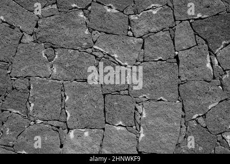 typical wall made seamless from volcanic stone Stock Photo - Alamy