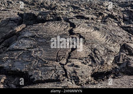 Stones of volcanic flow give a beautiful natural structure Stock Photo ...