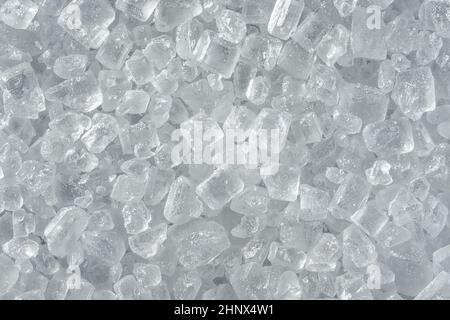 Sugar crystals under the microscope Stock Photo - Alamy