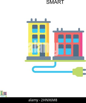 Smart Home icon. Line element from technology collection. Linear Smart ...