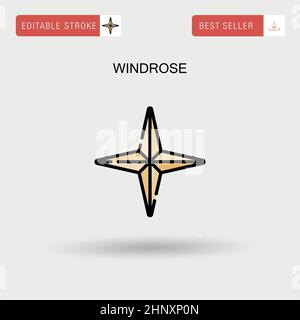 Compass sign icon. Windrose navigation symbol. Seamless pattern on a ...