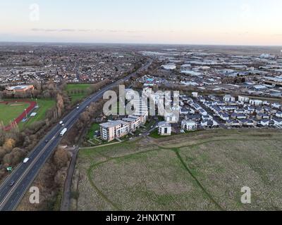 Peterborough, UK. 17th Feb, 2022. The Weston Homes Stadium, at London ...
