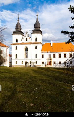 Unesco site Jewish Quarter and St Procopius' Basilica in Trebic, Czech ...