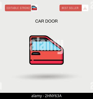 Door Simple vector icon Stock Vector Image & Art - Alamy