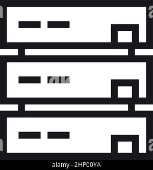 Cloud storage access flat linear long shadow icon. Cloud computing ...