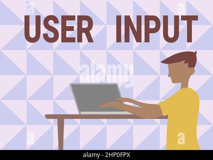 Computer screen with data processing standing on desk in office Stock ...