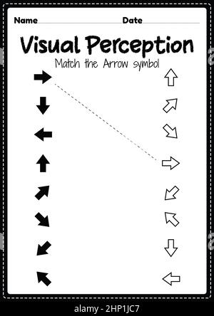 Form constancy worksheet visual perceptual skills activity of ...