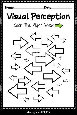 Form constancy worksheet visual perceptual skills activity of ...