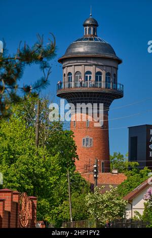 Zelenogradsk, Russia - Jun 02, 2021: The old water tower, one of the ...