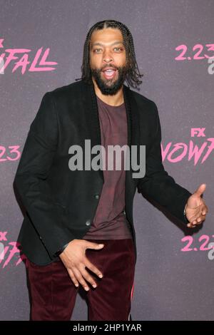 LOS ANGELES - FEB 17: DeRay Davis at the Snowfall Season 5 Premiere at ...