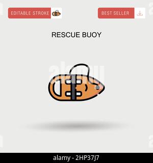 SOS help icon, safety support alert flat design, save vector illustration Stock Vector Image ...