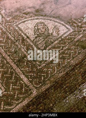 Roman Villa on the Isle of Wight Stock Photo - Alamy