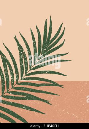 Modern trendy mid century abstract shapes monochrome seamless pattern ...