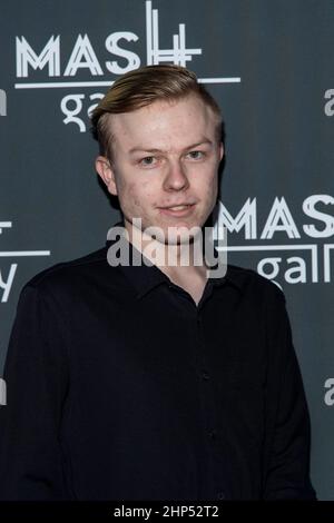 Zach Reinhardt attends Mash Gallery presents "A GOGO II Art Exhibit" at ...