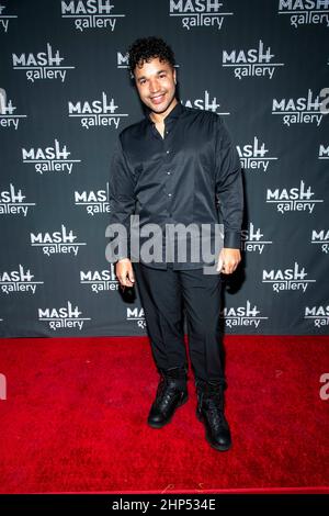 Derrick Knight attends Mash Gallery presents "A GOGO II Art Exhibit" at ...