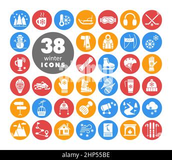 Snowboard helmet icon. Outline snowboard helmet vector icon color flat ...