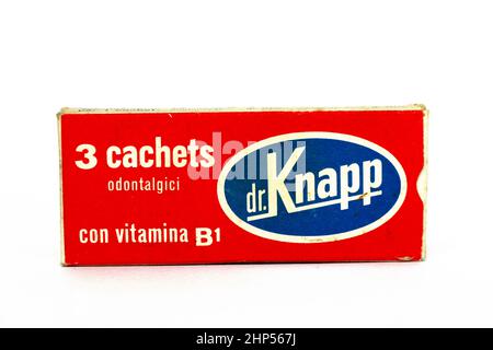 Vintage 1960s Cachets Dr. KNAPP, tablets medicine for the treatment of ...