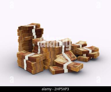 Stack of South African Rand Stock Photo - Alamy