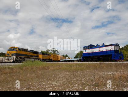 NASA Railroad locomotive 3 Stock Photo - Alamy