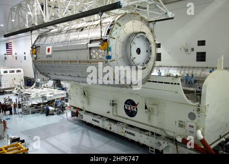 The Kibo Japanese Pressurized Module Stock Photo - Alamy