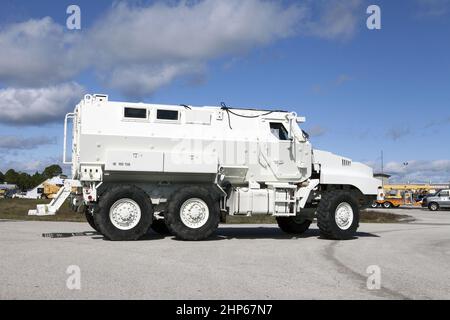 The MRAP emergency egress vehicles at Kennedy Space Center were ...