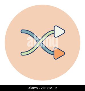 Ui control shuffle Stock Vector Image & Art - Alamy