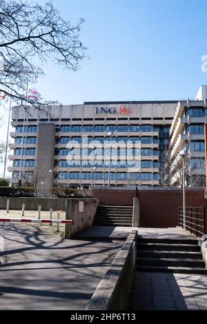 Brussels, Belgium. ING bank building, Avenue Marnix 24 Stock Photo - Alamy