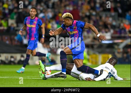 Adama Traore of FC Barcelona during the UEFA Europa League match ...